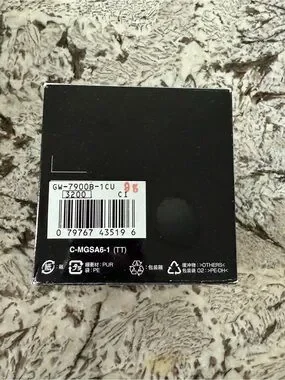 G-Shock | Accessories | Casio Mens G Shock Ga7gb1a Black Rubber Quartz ...